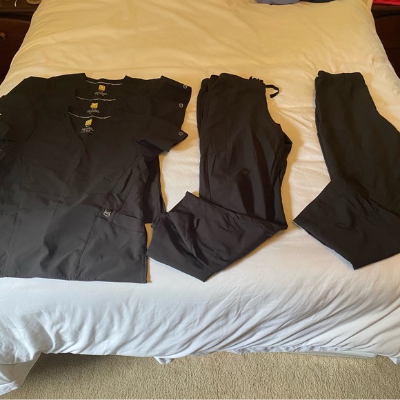 WonderWink | Other | Womens Medium Black Scrubs | Poshmark